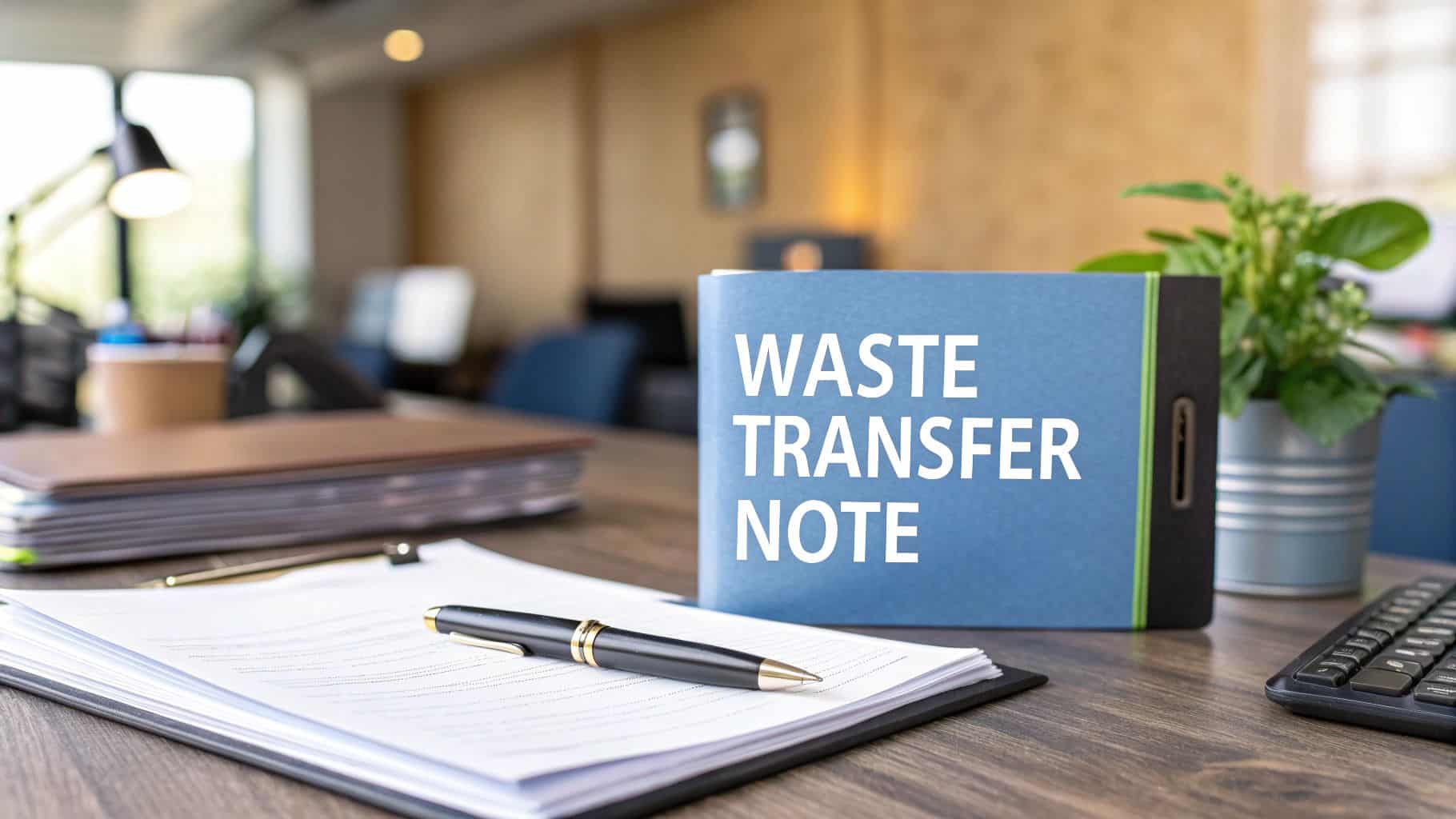 What Is a Waste Transfer Note UK Guide