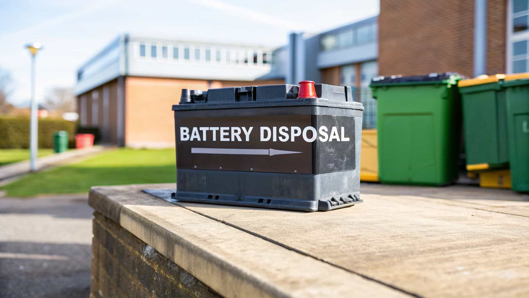 where can i dispose car battery: UK disposal guide
