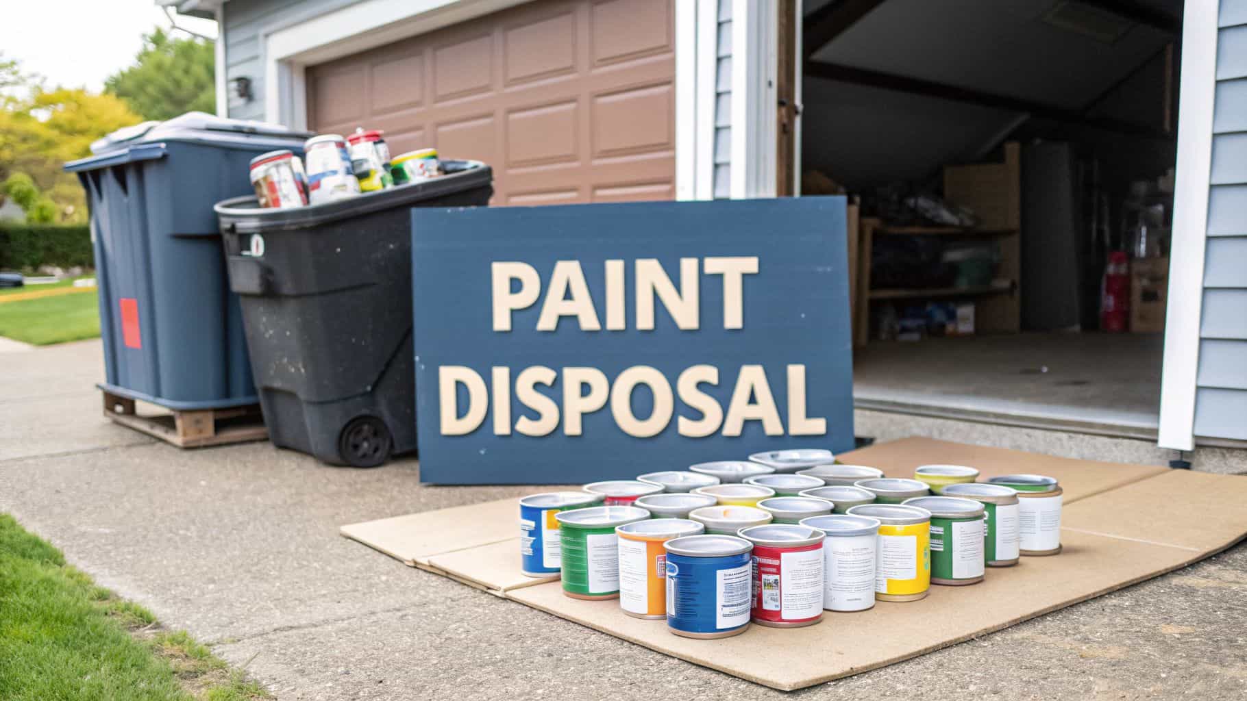 How to Dispose of Old Paint the Right Way in the UK