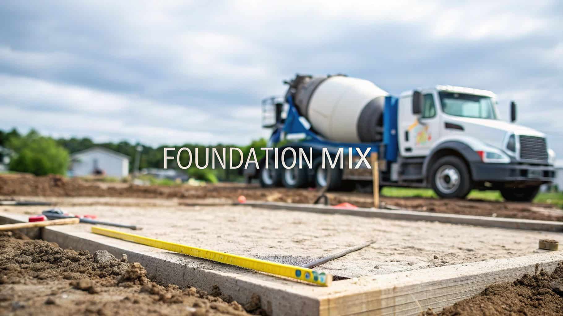 A Practical Guide to Foundation Mix Concrete in the UK
