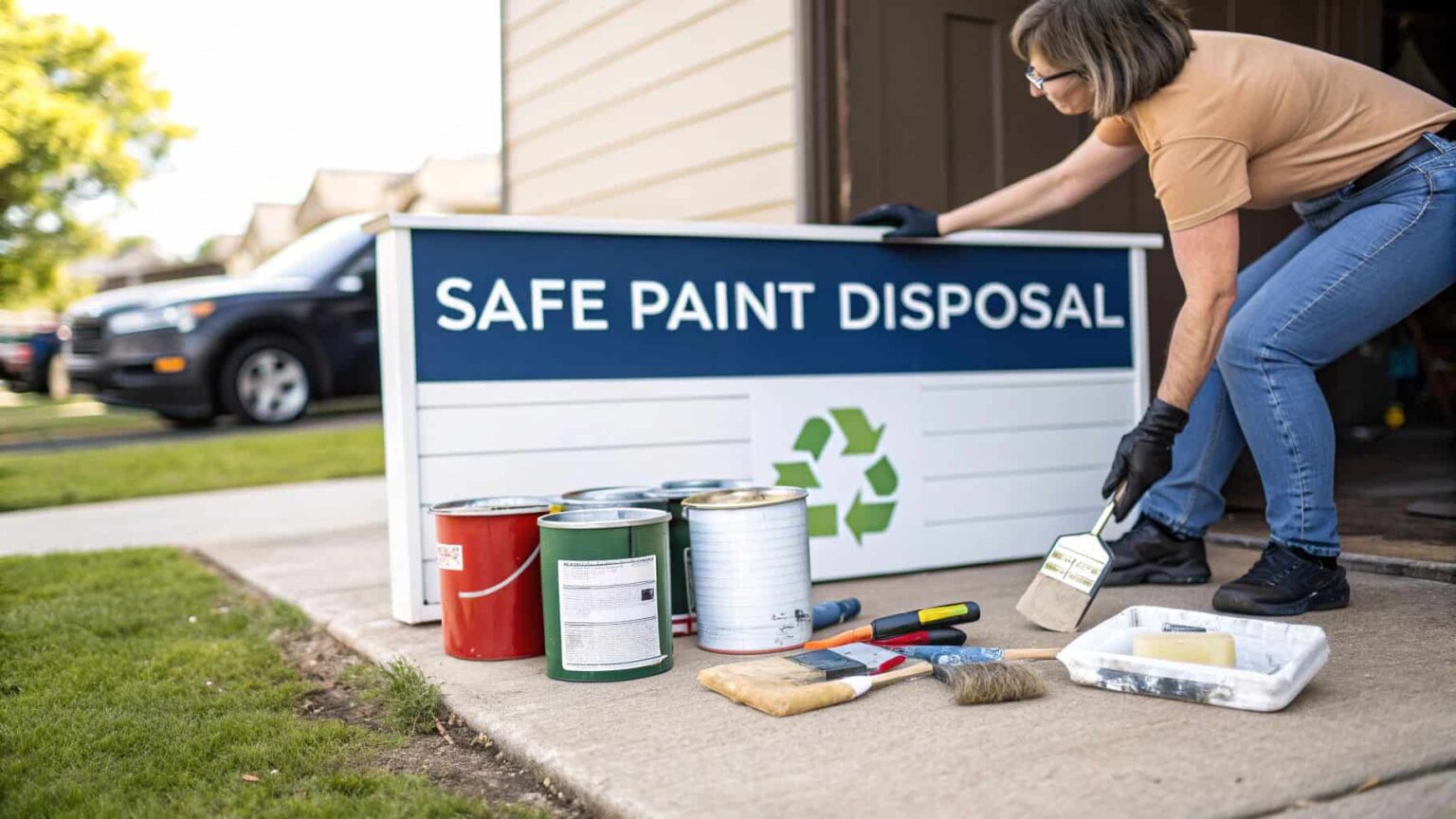 How dispose of paint: UK guide to safe disposal - The Waste Group